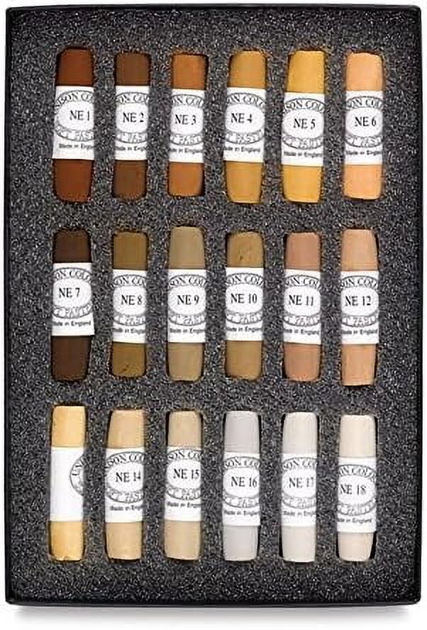 Unison Pastel Natural Earth Colors, Set of 18 - Walmart.com
