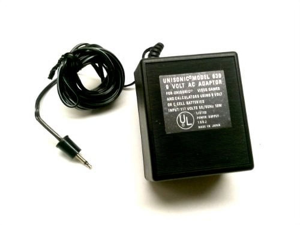 Unisonic AC-DC Adapter 9VOLTS DC @ 300mA 2.5mm SUB-Mini Plug - Walmart.com