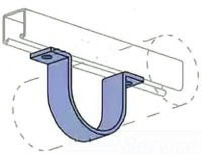Unistrut P2558-10 EG, Channel Pipe Strap, Pipe Strap, 1 PC - Walmart.com