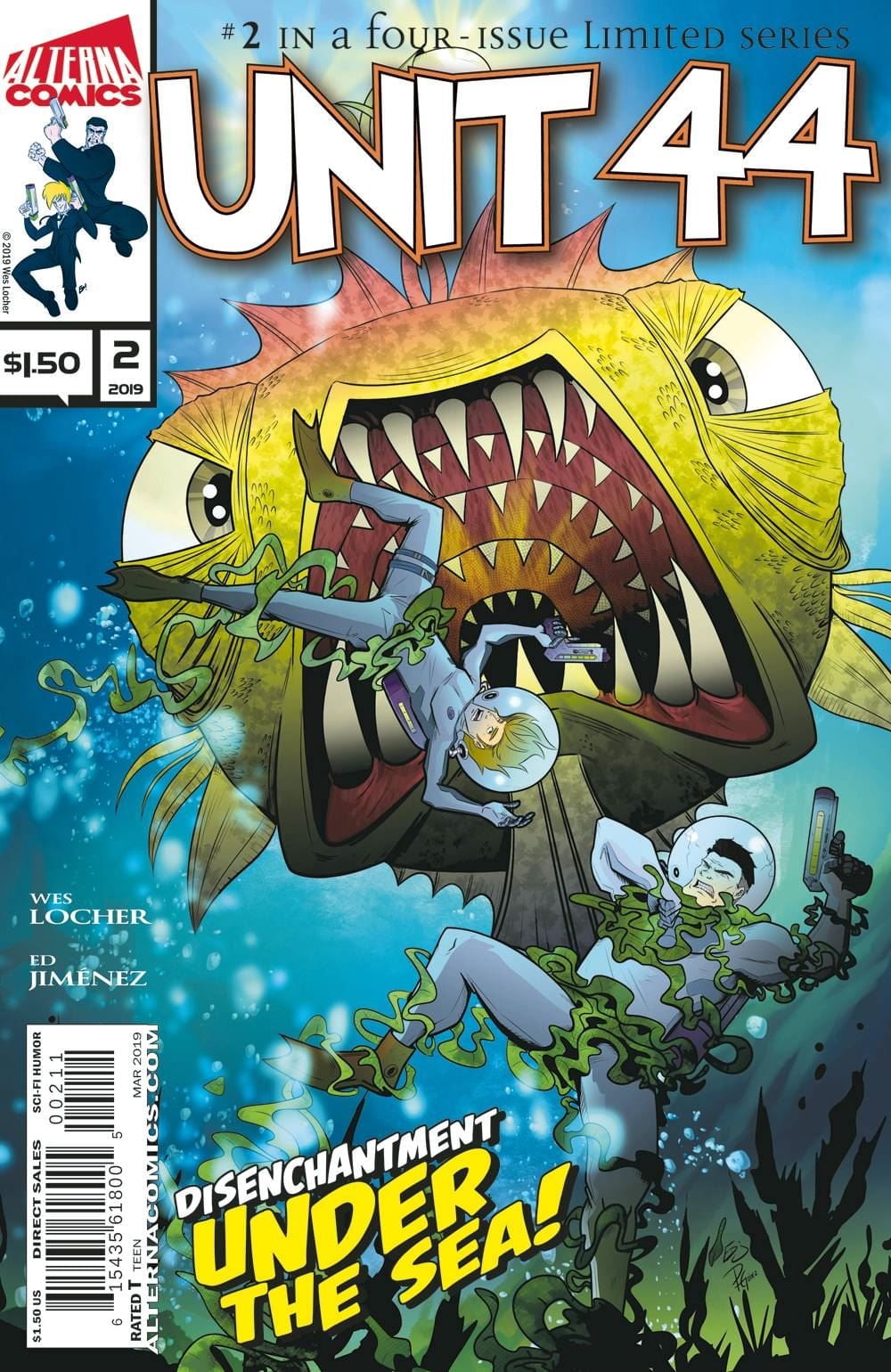 Unit 44 #2 Alterna Comics Comic Book - Walmart Business Supplies