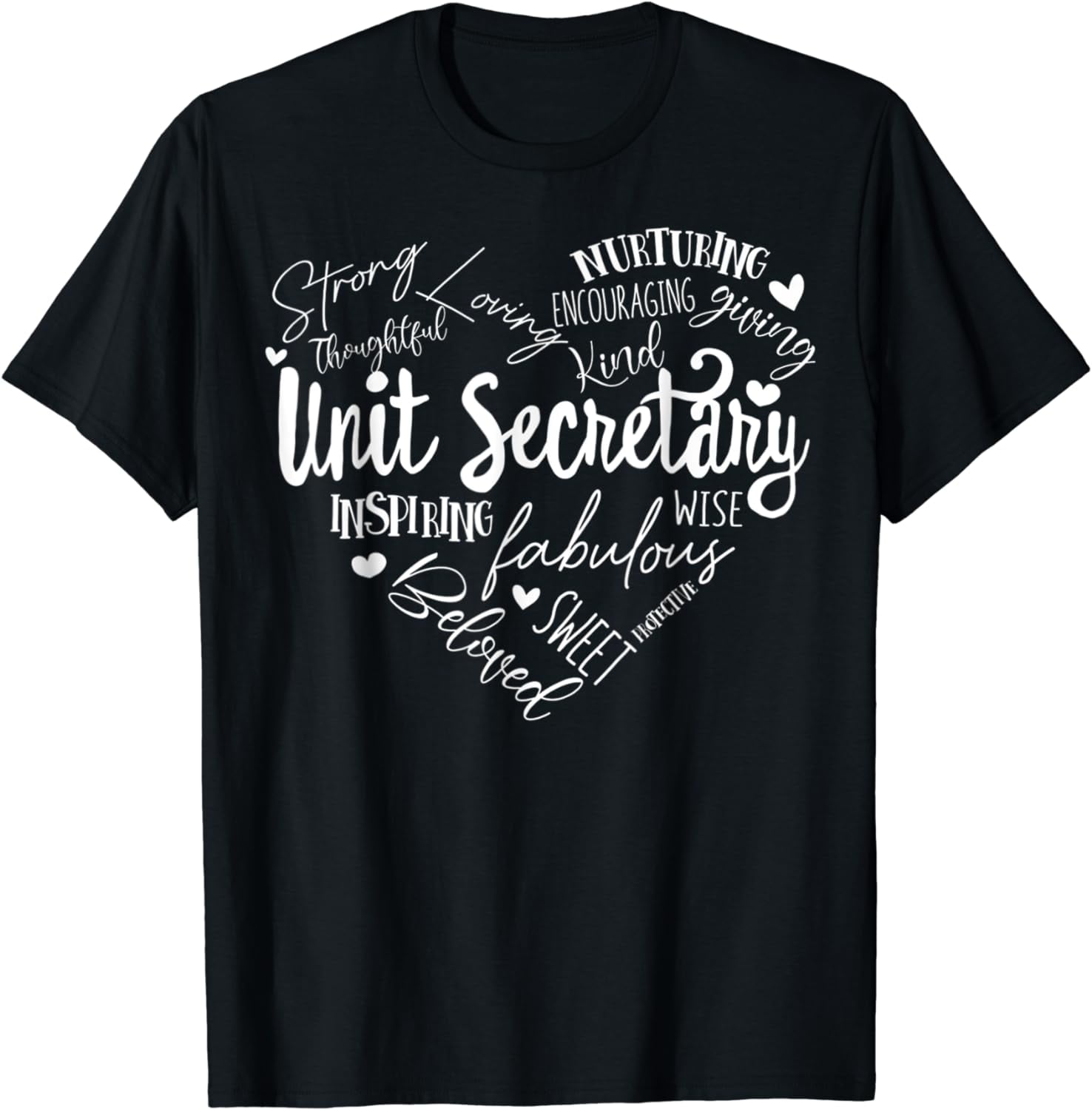 Unit Secretary Appreciation Week healthcare workers Women T-Shirt ...
