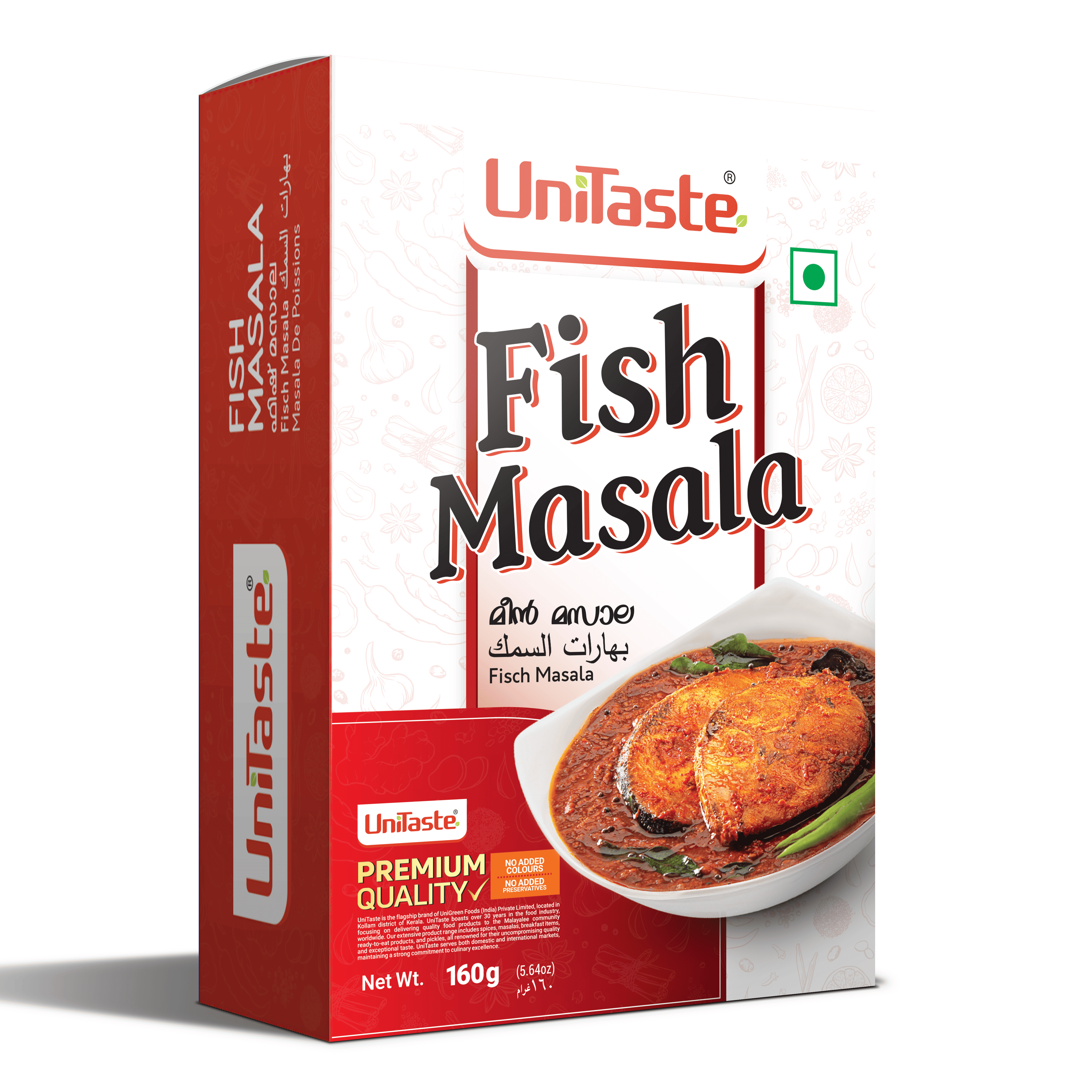 Unitaste Fish Masala 160g (5.6oz) – Premium Spice Blend for Fish and ...
