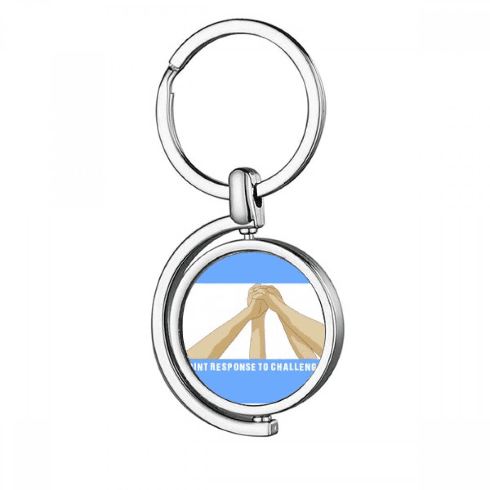 Unite Fight Epidec Withstand Hand Rotating Keychain Metal Keyring ...