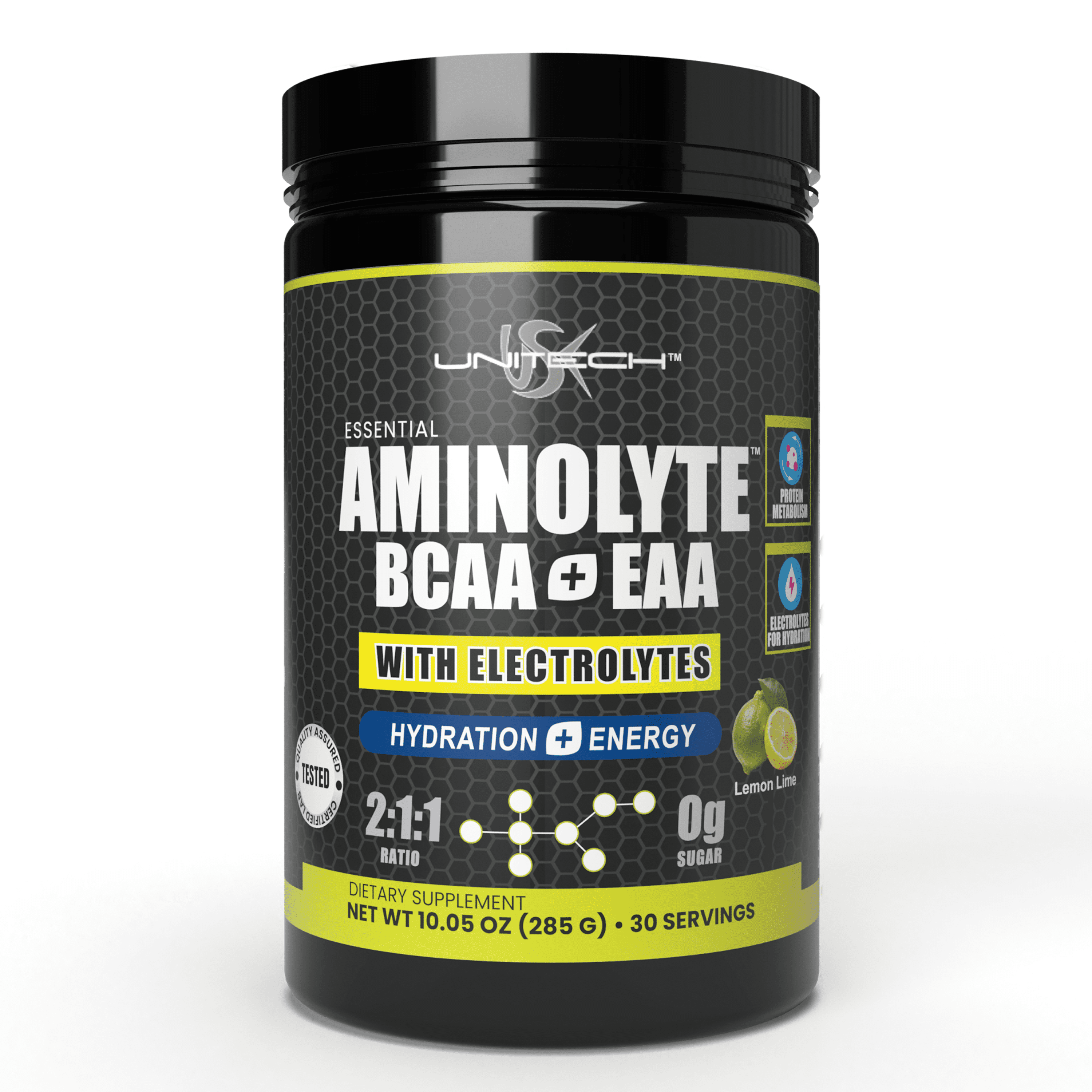 Unitech USK AminoLyte BCAA + EAA & Electrolytes Powder | Rich with ...