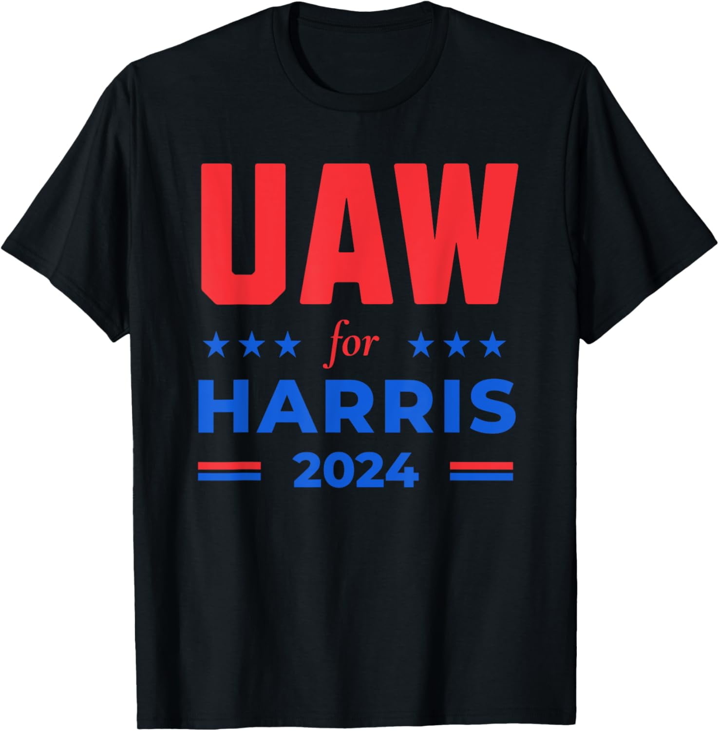 United Auto Workers for Harris 2024 UAW Red Strike Kamala T-Shirt ...