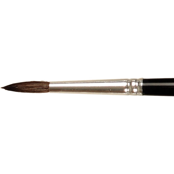 Crayola Round Natural Camel Hair Polished Wood Handle Watercolor Paint ...