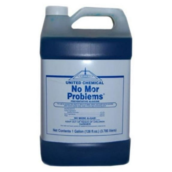 United Chemical 1 Gallon Pool Water Cleaner, No Mor Problems Algaecide ...