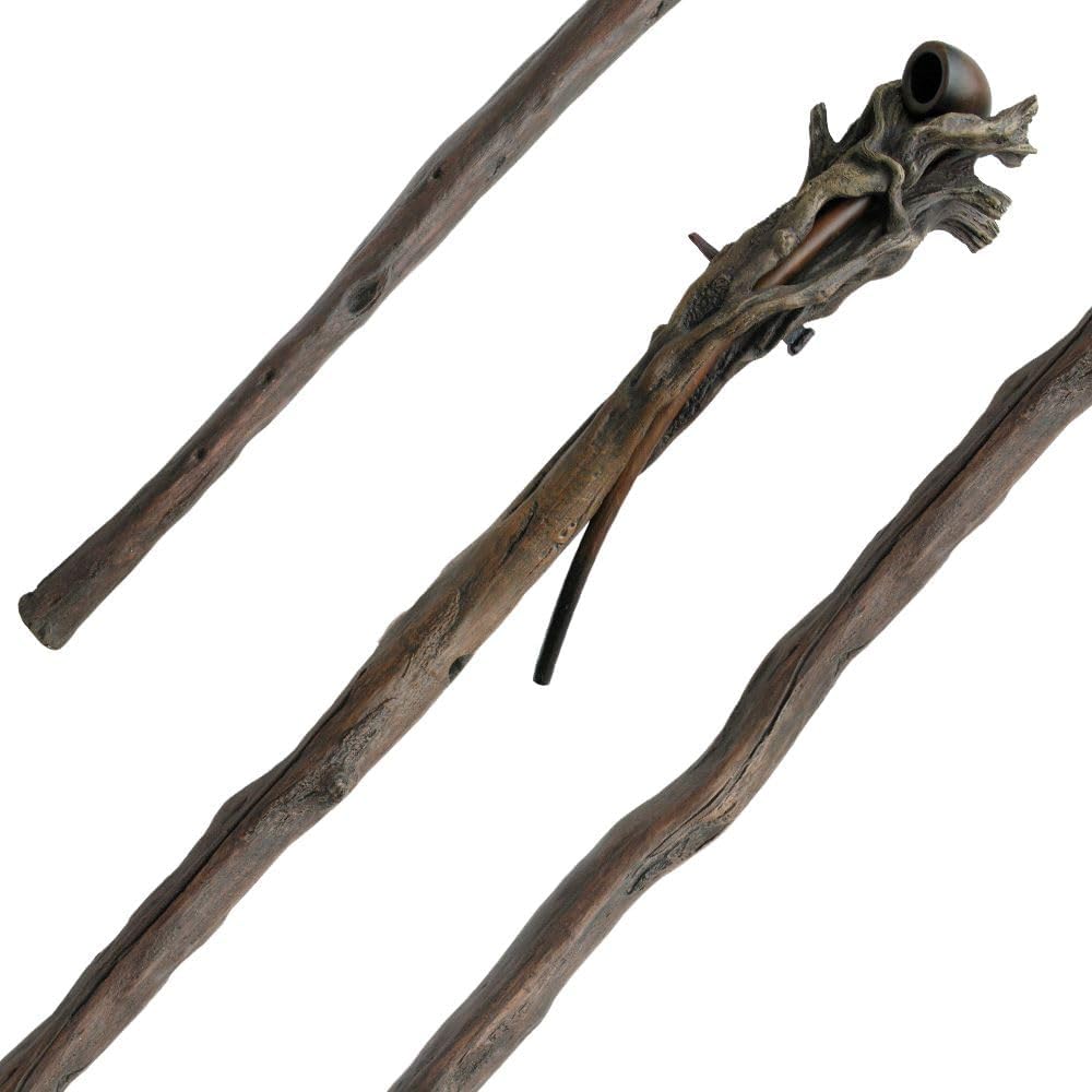 United Cutlery Lord of The Rings Gandalf The Grey Staff with Pipe ...