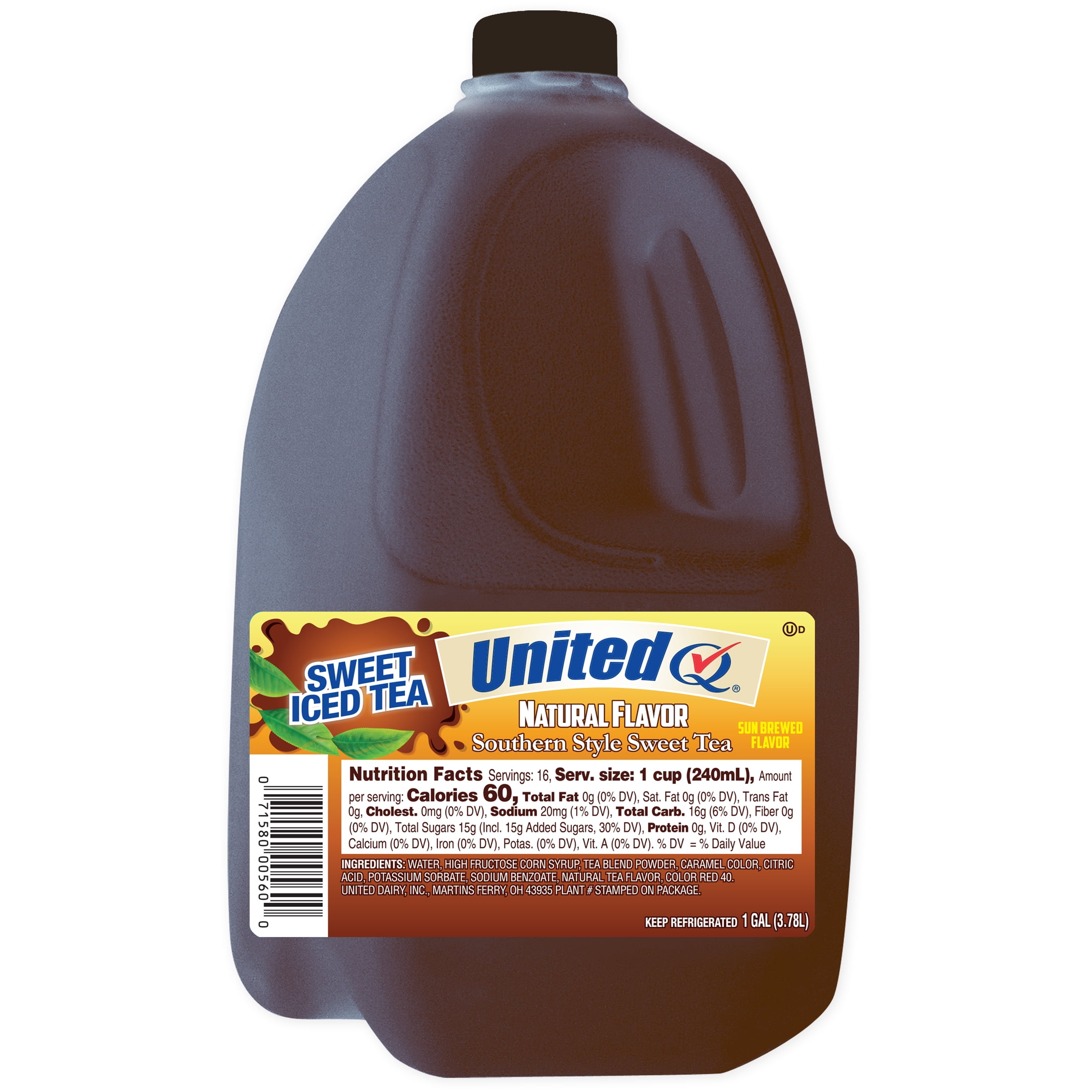 United Dairy Sweet Iced Tea Gallon - Walmart.com