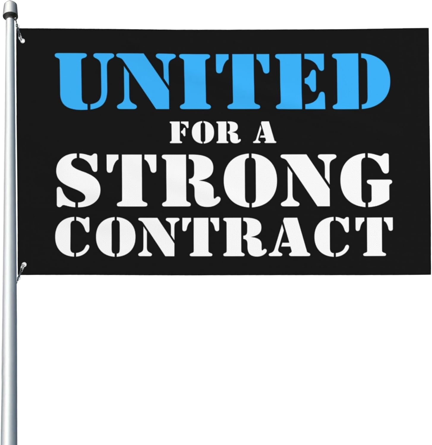 United For A Strong Contract Flag 3x5 Stand With Autoworkers Flag 3x5 ...