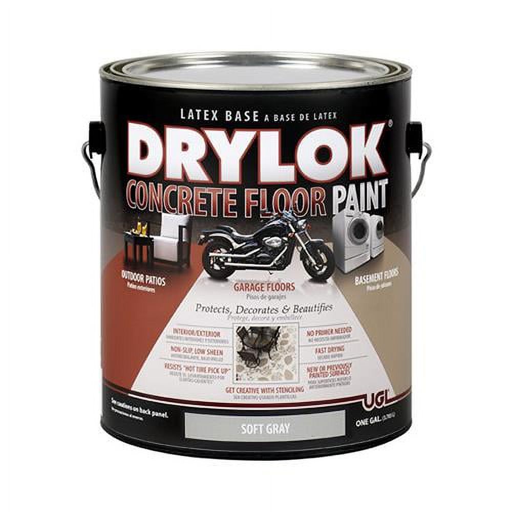 United Gilsonite Lab 22613 Concrete Floor Paint, Soft Gray, 1-Gal ...