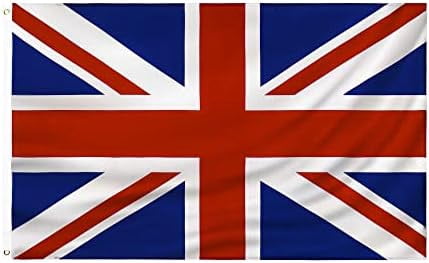 United Kingdom Flag UK Flag 3x5 FT Union Jack FLAG Polyester Flags ...
