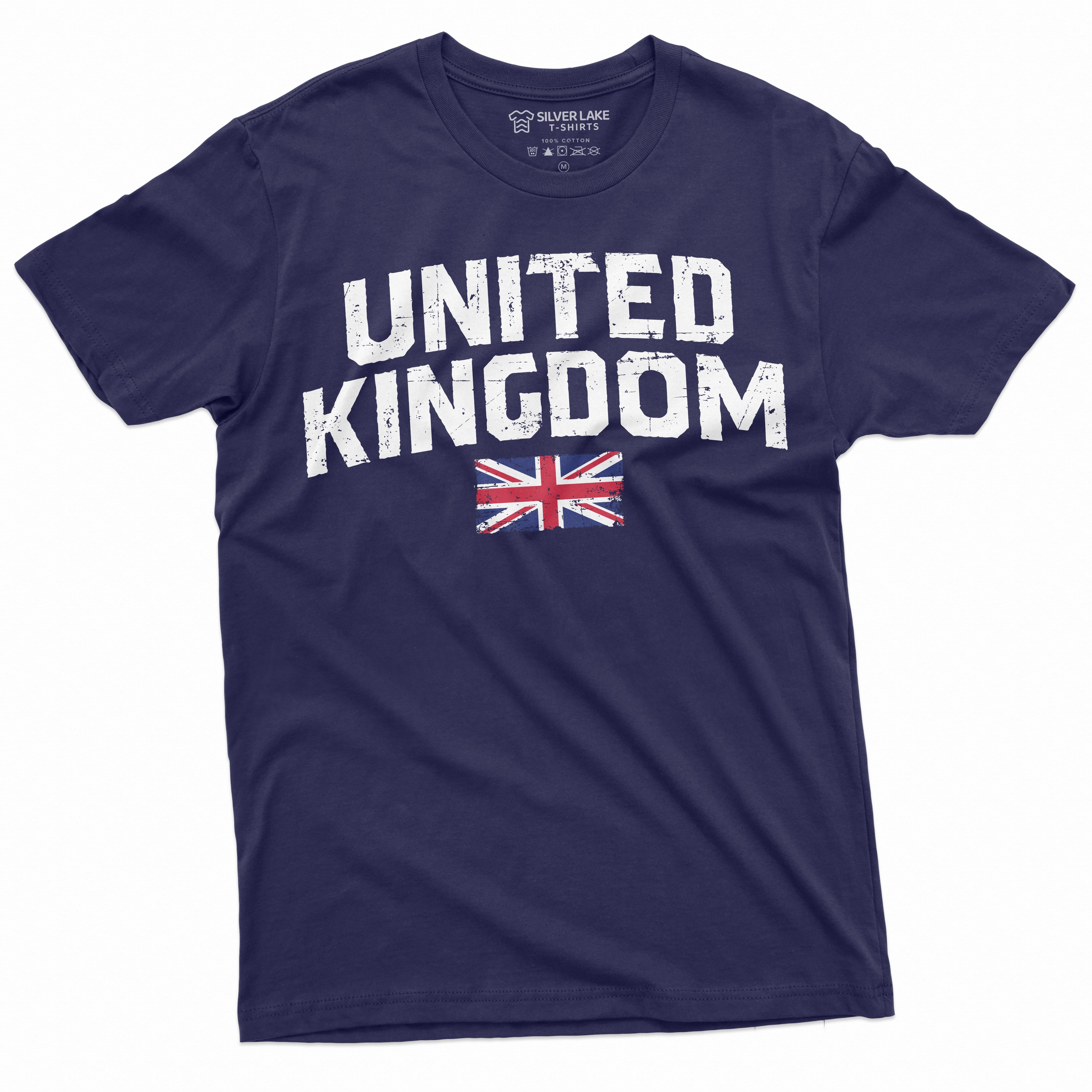 United Kingdom T-Shirt Uk Flag Coat Of Arms Mens Unisex Tee Shirt (4X ...