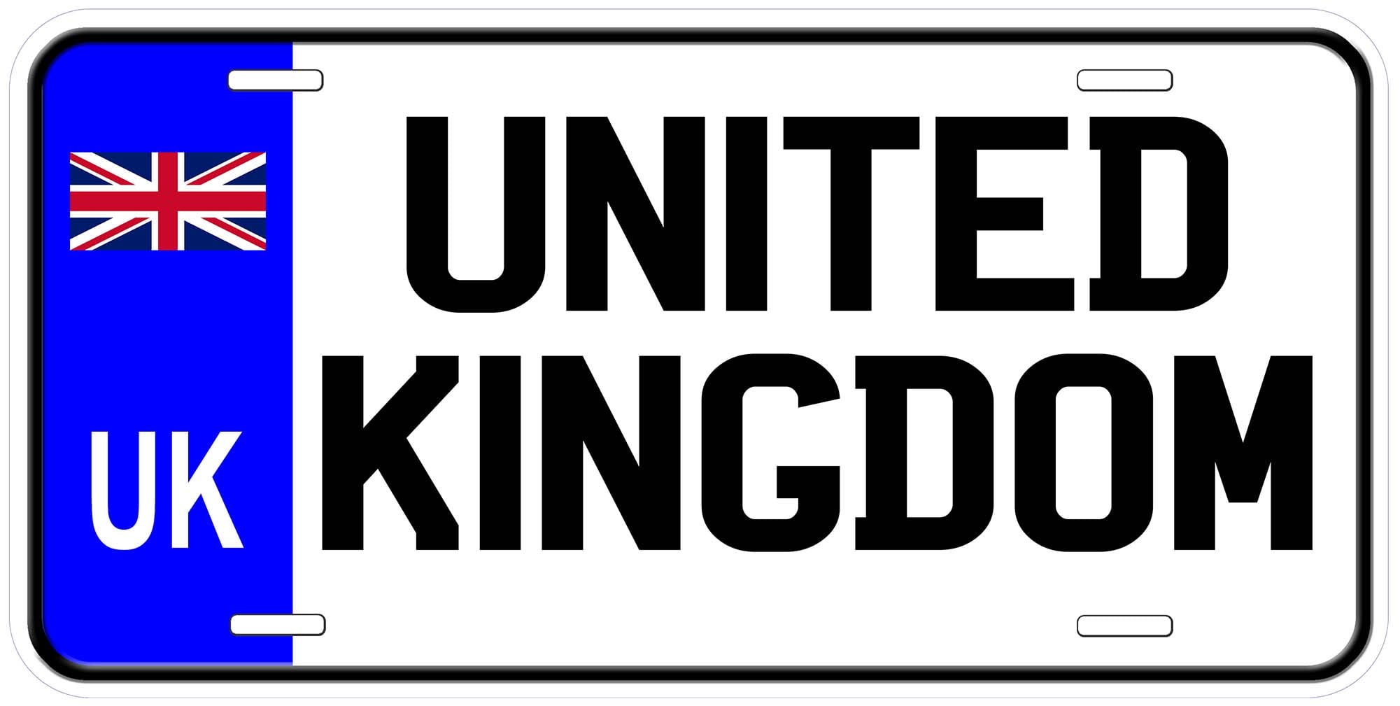 United Kingdom UK Novelty Car License Plate - Walmart Business Supplies