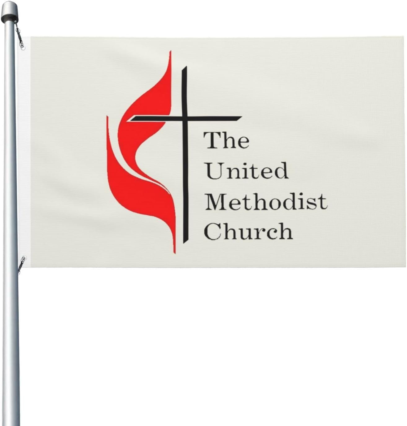 United Methodist Church Home 3x5 FT Flag - Vivid Printing, Indoor ...