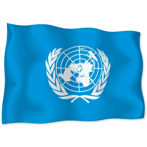United Nations Flag Sticker Decal Phone Decal Water Bottle Stickers Car ...