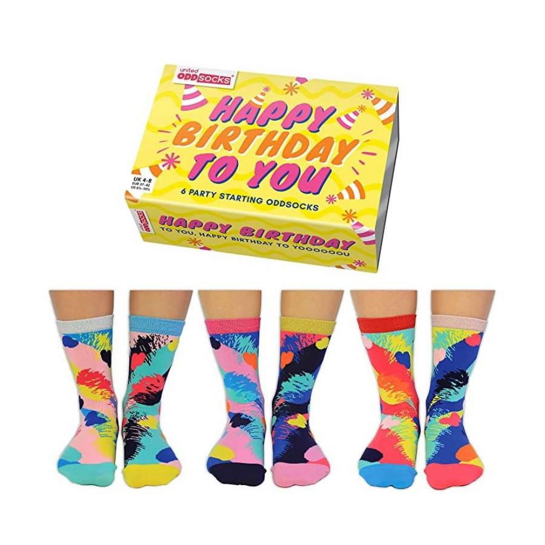 United Oddsocks Women Socks Cotton Multicoloured 4-8 Uk - Walmart.com