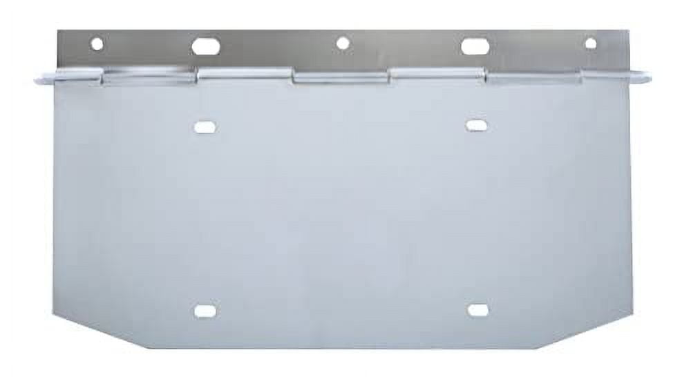 United Pacific 10511 Heavy-Duty Chrome License Plate Angled Holder w ...