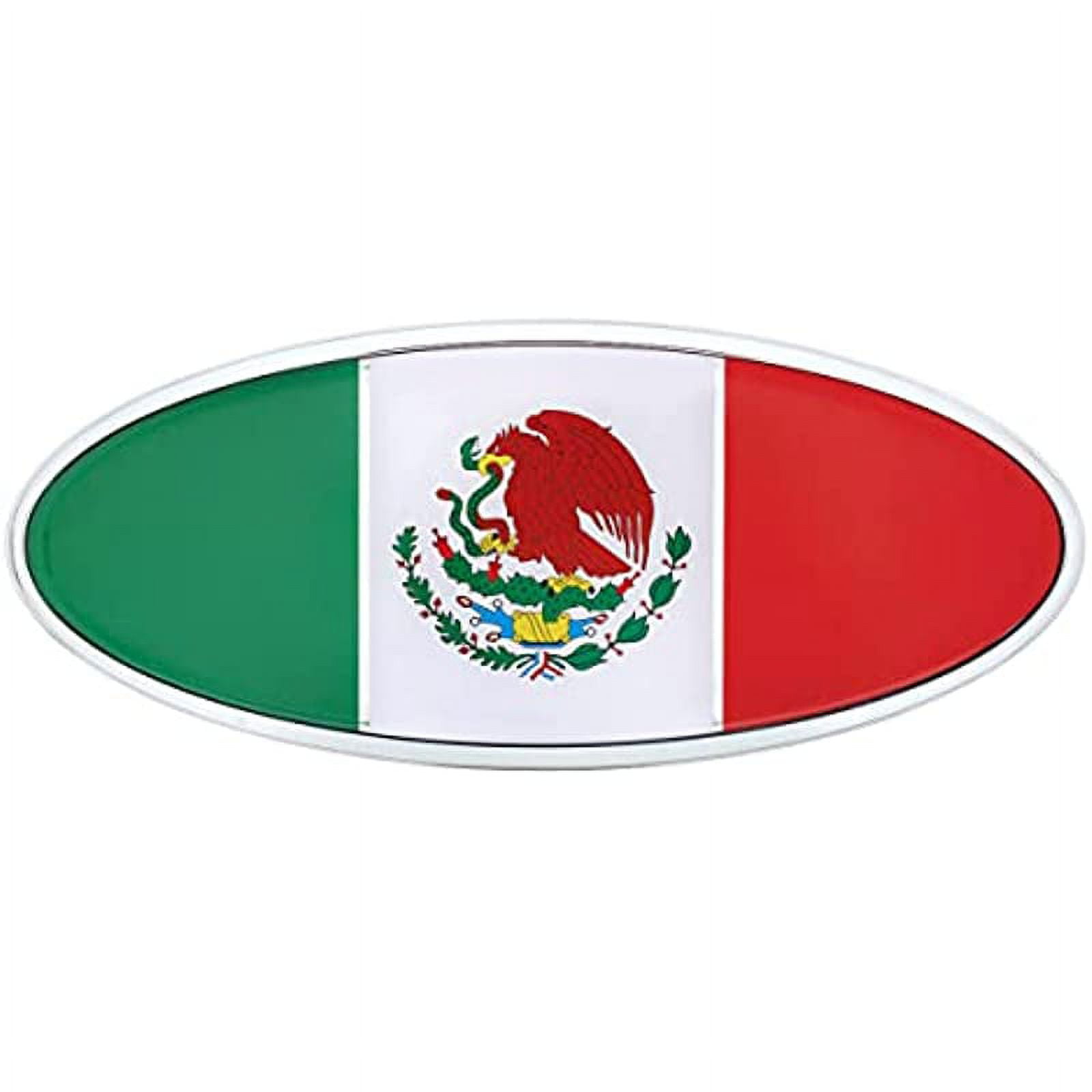 United Pacific 10924 Die-Cast Metal 7 ⅞” x 3 ¼” Chrome Oval Shape ...