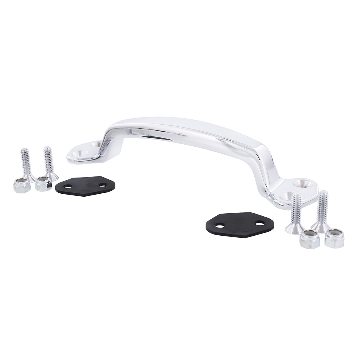 United Pacific 10960 Heavy-Duty Chrome Plated Grab Handle Set for Cars ...