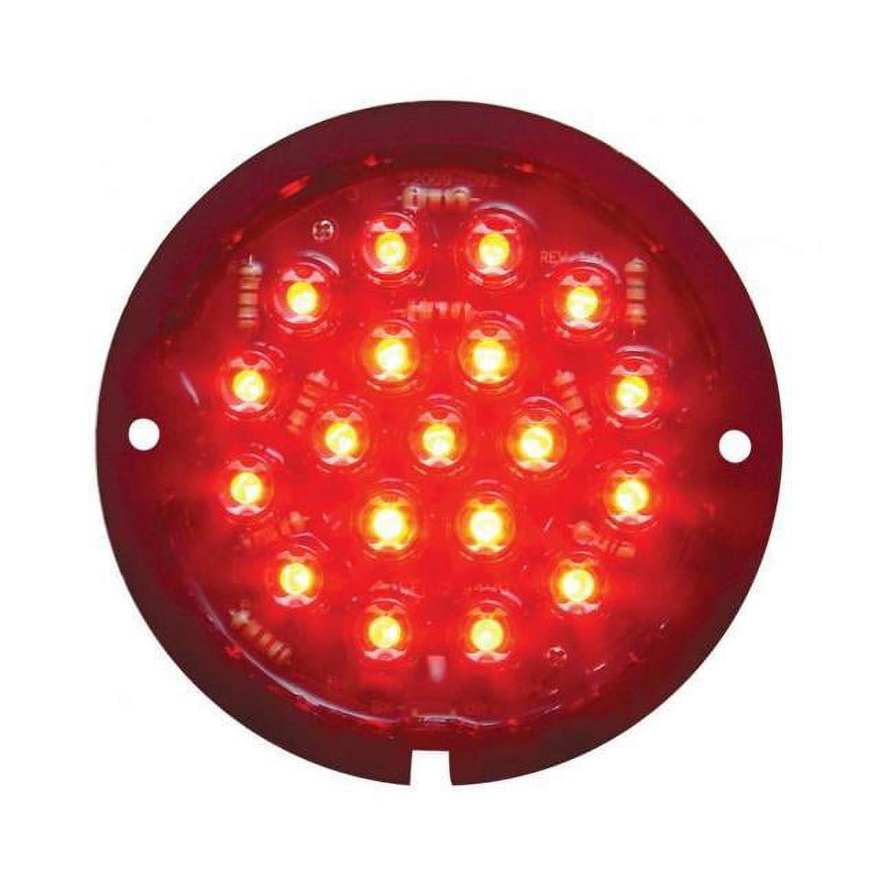 United Pacific 1933-36 Ford LED Tail Light - Retrofit - Red Lens Tail ...