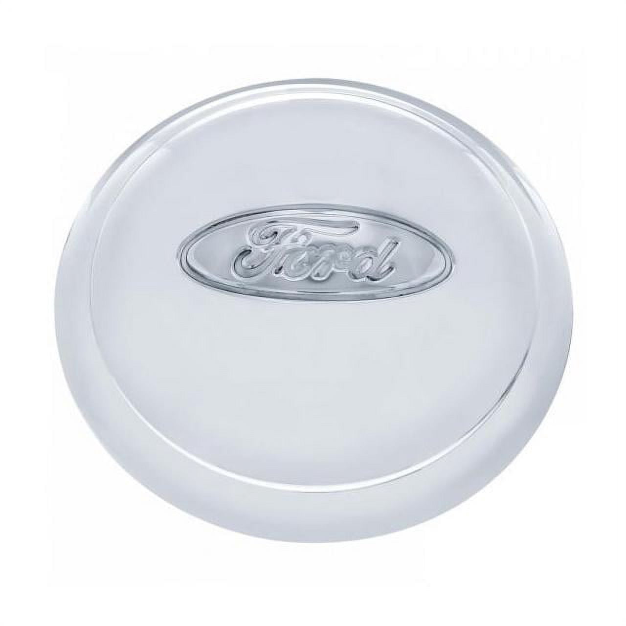 United Pacific 1934 Stainless Hub Cap w/ Ford Script Wheel Accessory ...