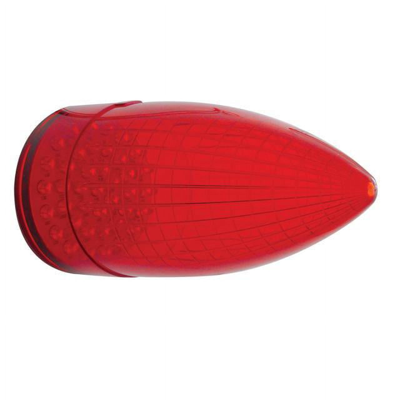 United Pacific 1959 Cadillac LED Tail Light Lens Only - Red Lens Tail ...