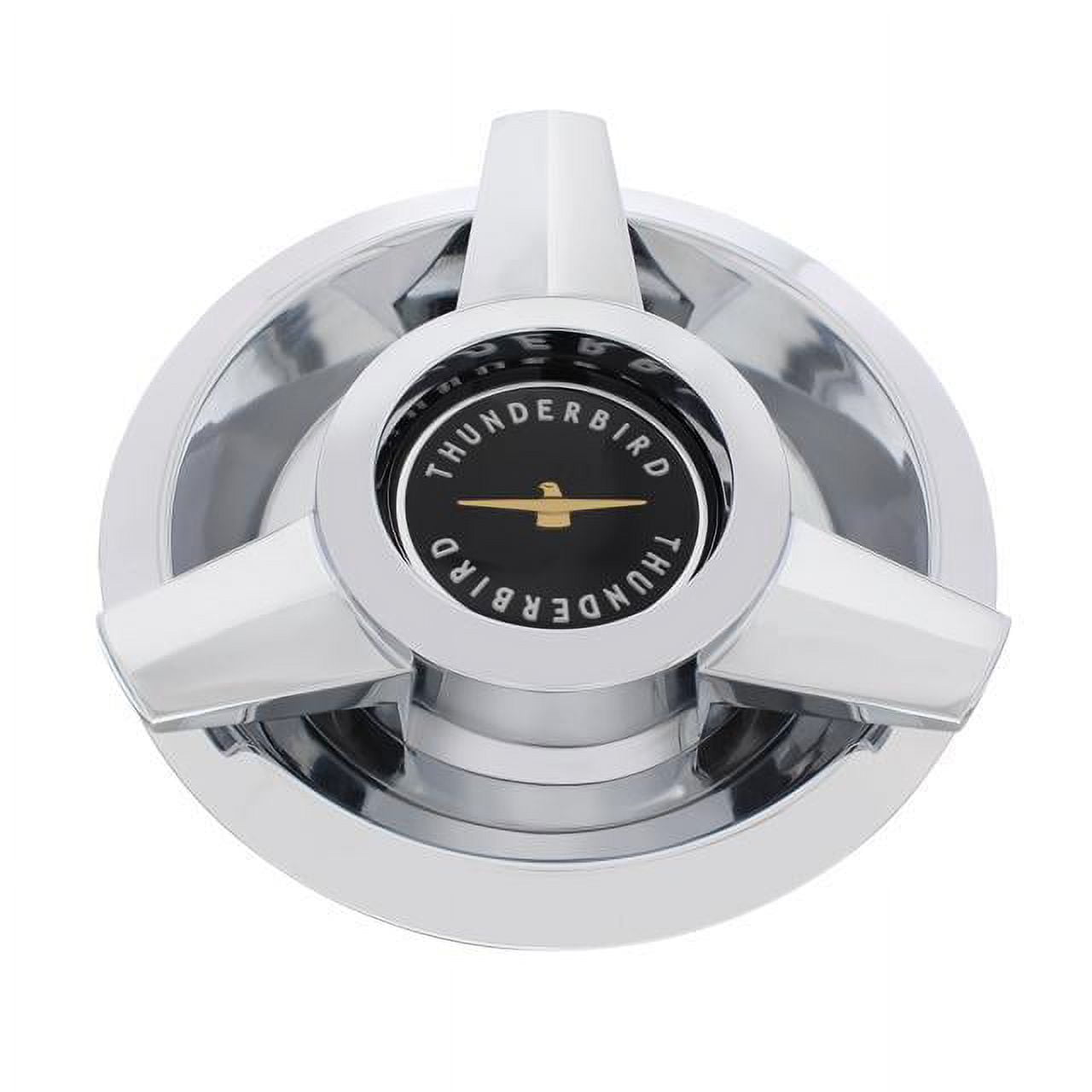 United Pacific 1962-63 Ford Thunderbird Chrome Wire Wheel Hubcap With ...