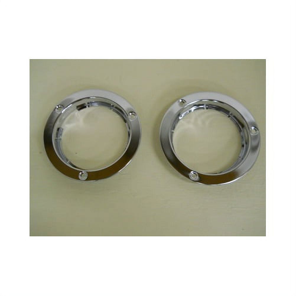 United Pacific 20549B Clearance Light Bezel Mounting Bezel, Stainless ...