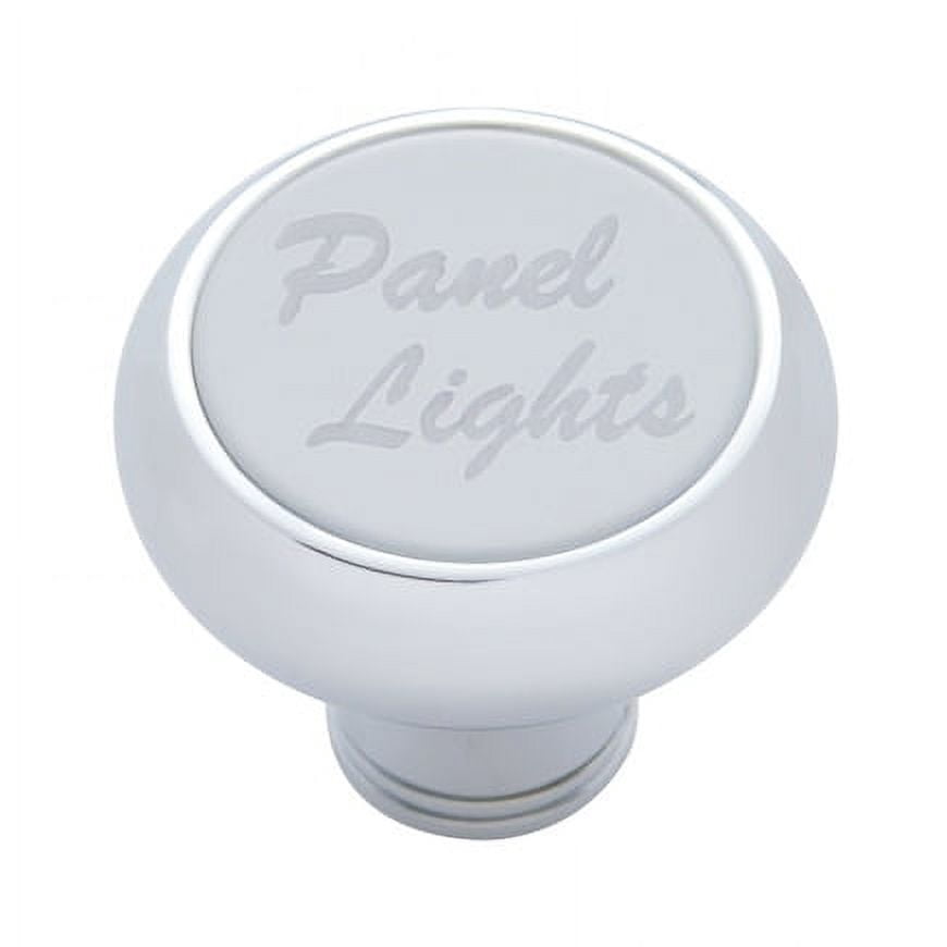 United Pacific 23492 Dash Knob Small Deluxe, With Stainless "Panel ...