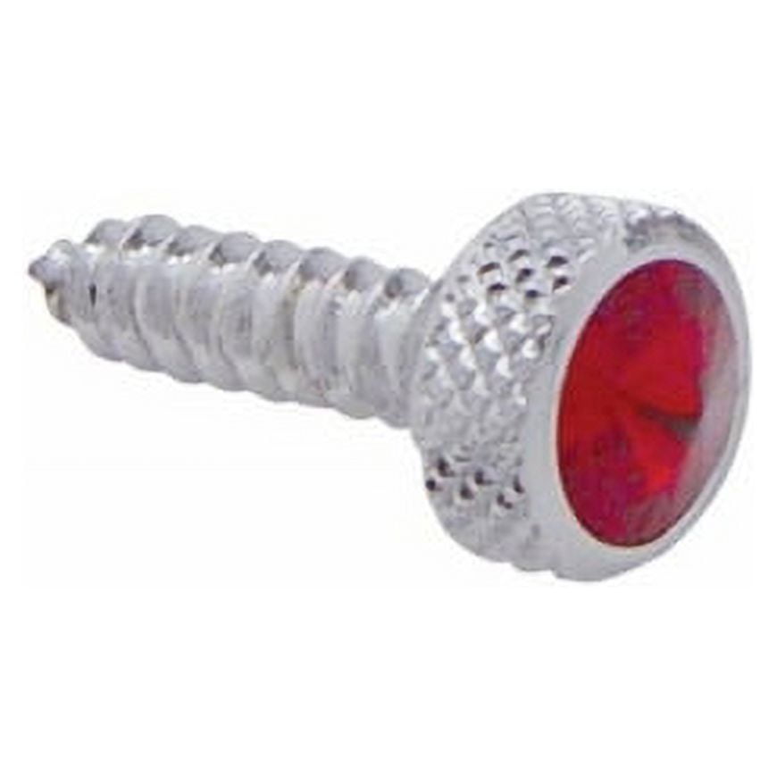 United Pacific 23885 Dash Panel Screw Dash Screw, Upper, With Red ...