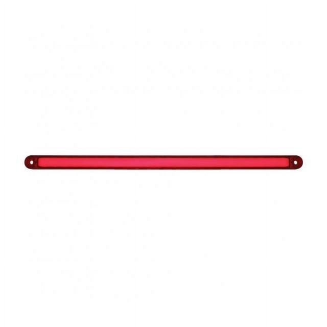 United Pacific 24 LED 12 in Dual Function Light Bar - GLO Light - Red ...
