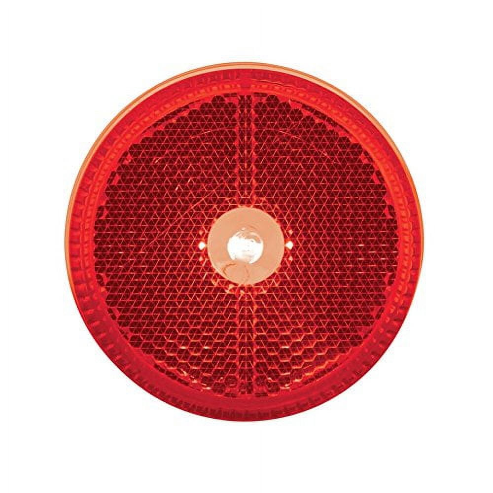 United Pacific 31059 2 1/2" Reflectorized Marker - Red - Walmart.com