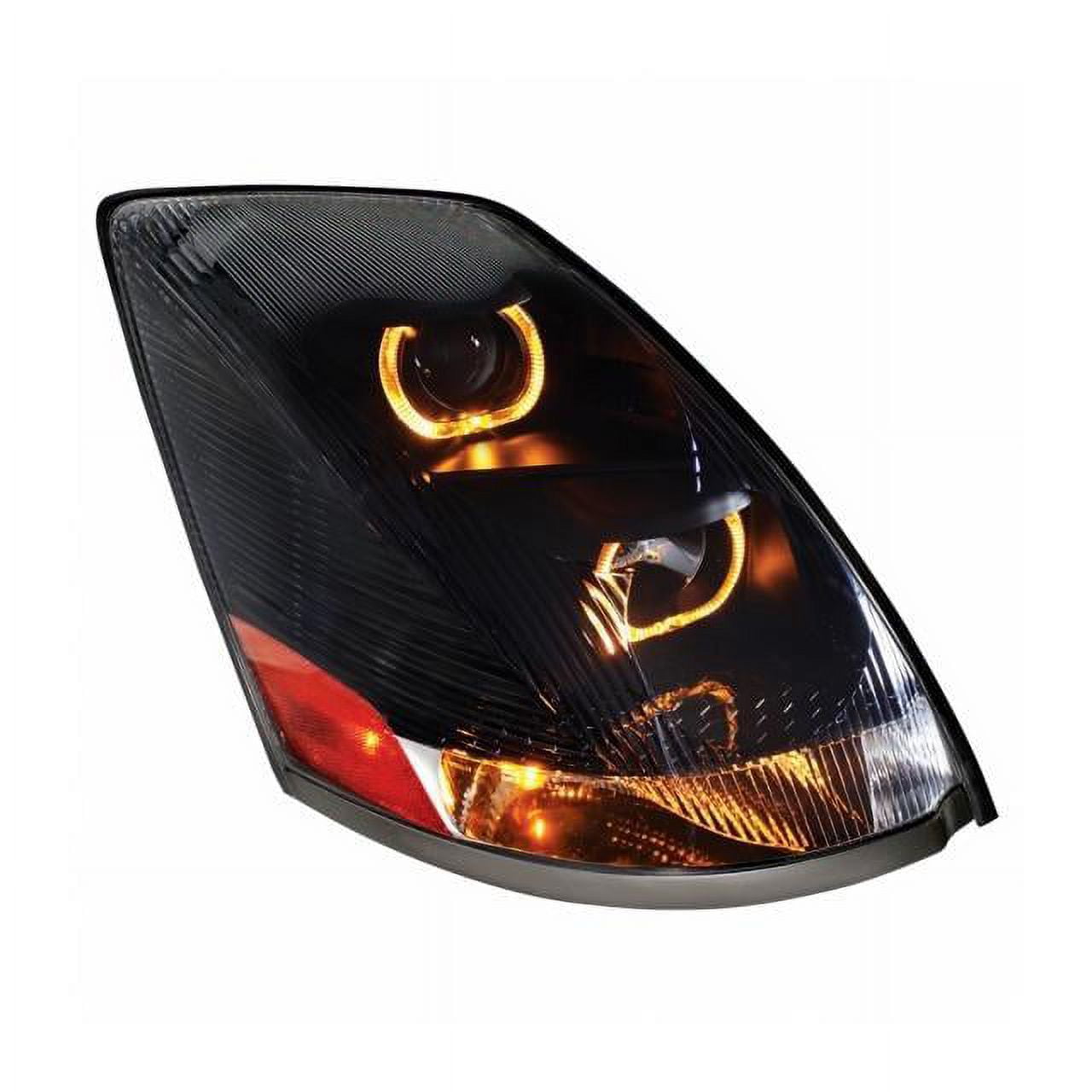 United Pacific 31233 Projection Headlight Assembly Rh, Black Housing ...