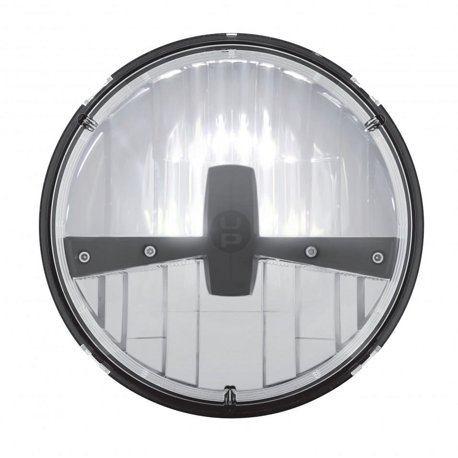 United Pacific 31289 ULTRALIT 5 High Power LED 7” Round Dual Function ...