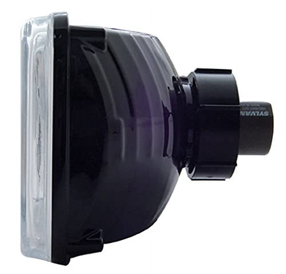 United Pacific 31388 4” x 6” Crystal Rectangular Glass Lens Headlight ...