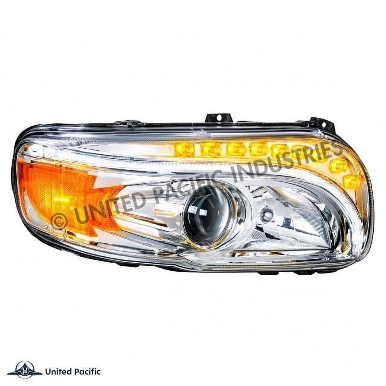 United Pacific 35803 Projection Headlight Assembly Rh, Chrome Housing ...