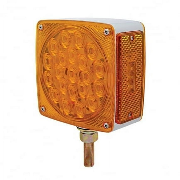 United Pacific 38709 Double Face Turn Signal Light 45 Led Single Stud ...