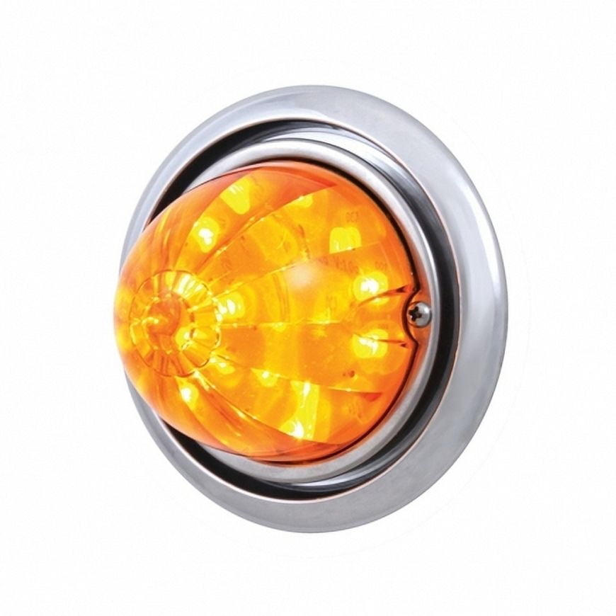 United Pacific 39140 Bumper Guide Light Front, With 17 Amber Led Dual ...