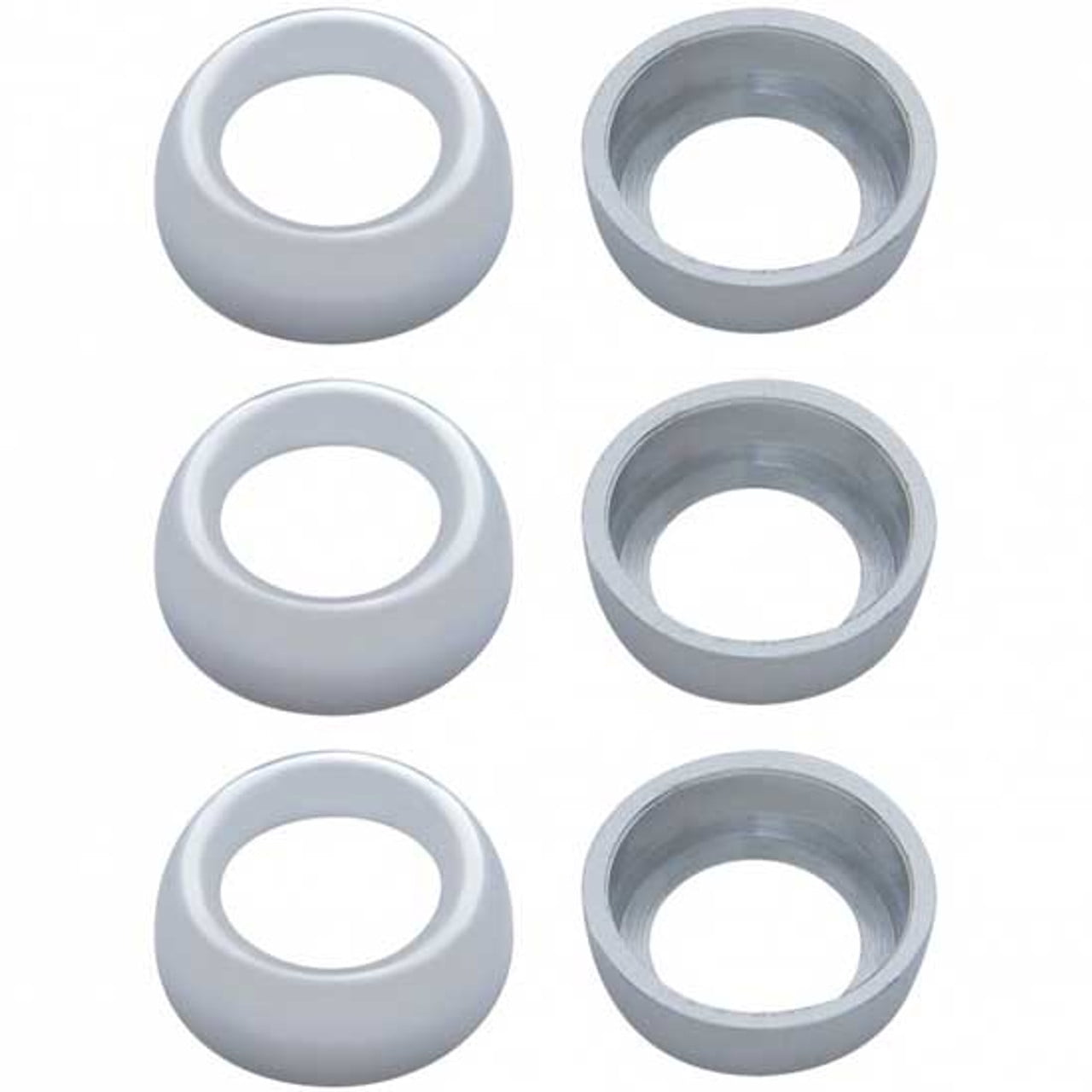 United Pacific 40892 - Toggle Switch Nut Cover For Peterbilt (6 Pack ...