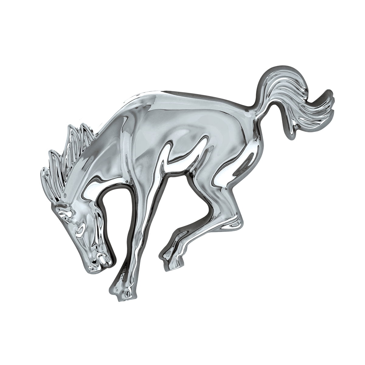 United Pacific 50130 Emblem Chrome, Bucking Horse - Walmart.com