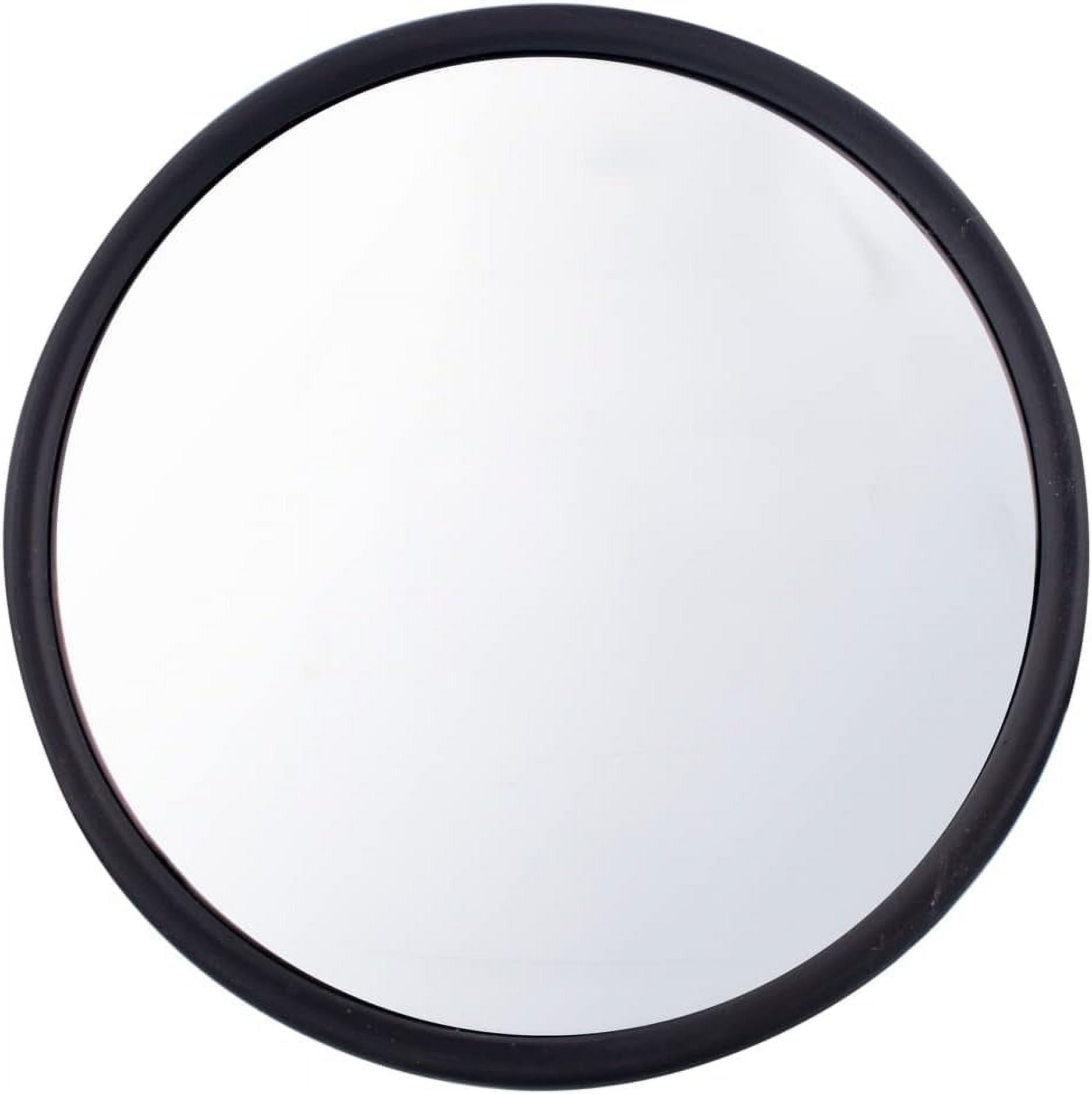 united pacific 60035 stainless steel 8 1/2" convex mirror - offset stud ...