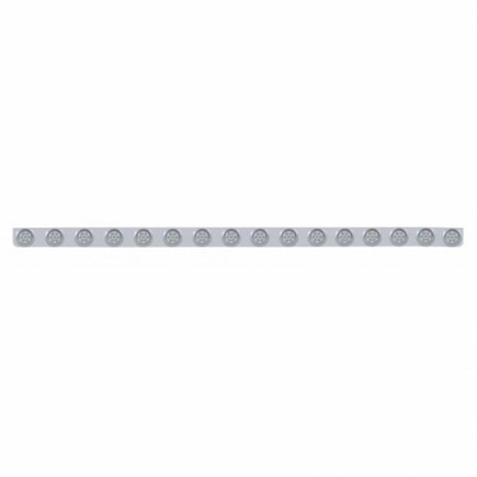 United Pacific 62745 Bumper Light Bar Stainless, With Bracket ...