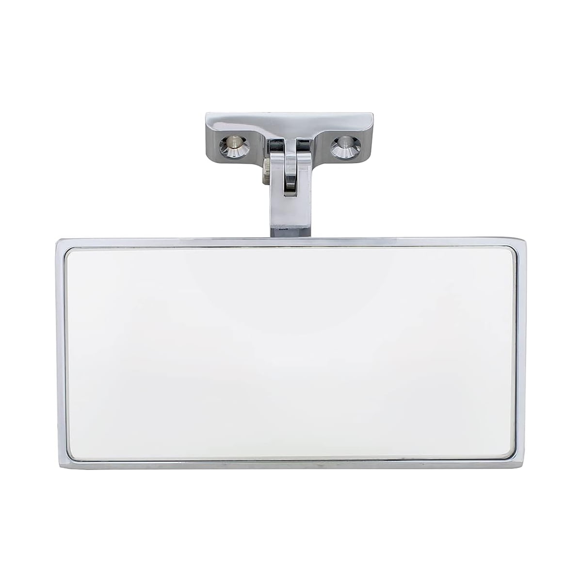 United Pacific 70803 Chrome Plated Rectangular Aluminum Interior Rear ...