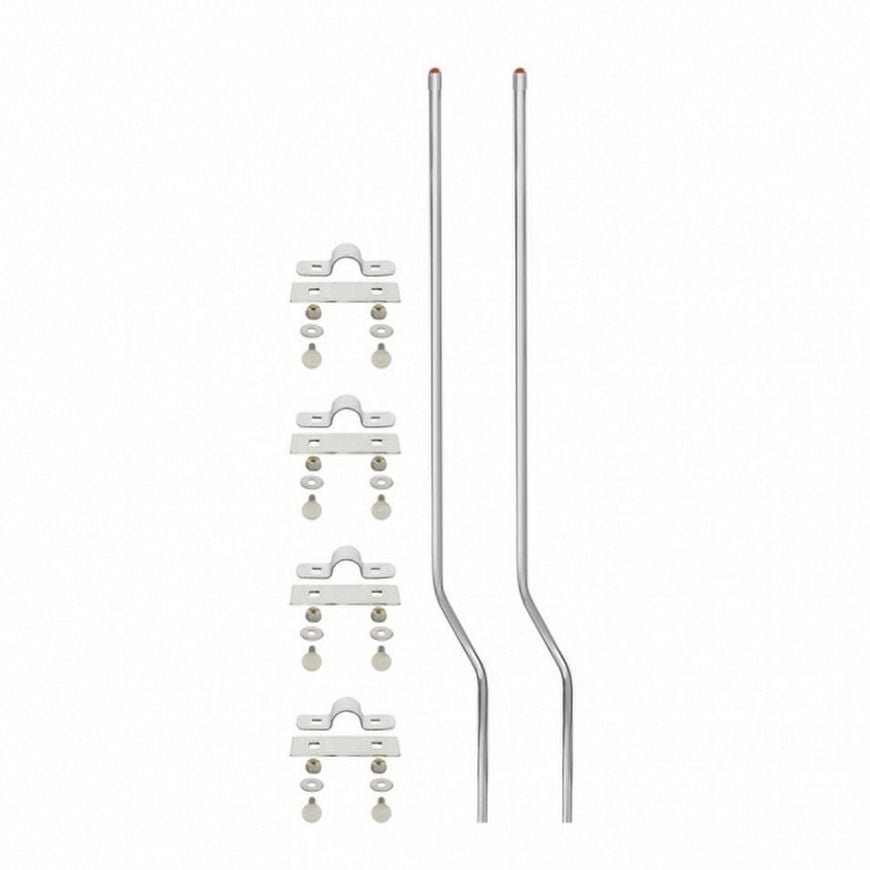 United Pacific 86130 Bumper Guide, Stainless Steel, Amber - Walmart.com