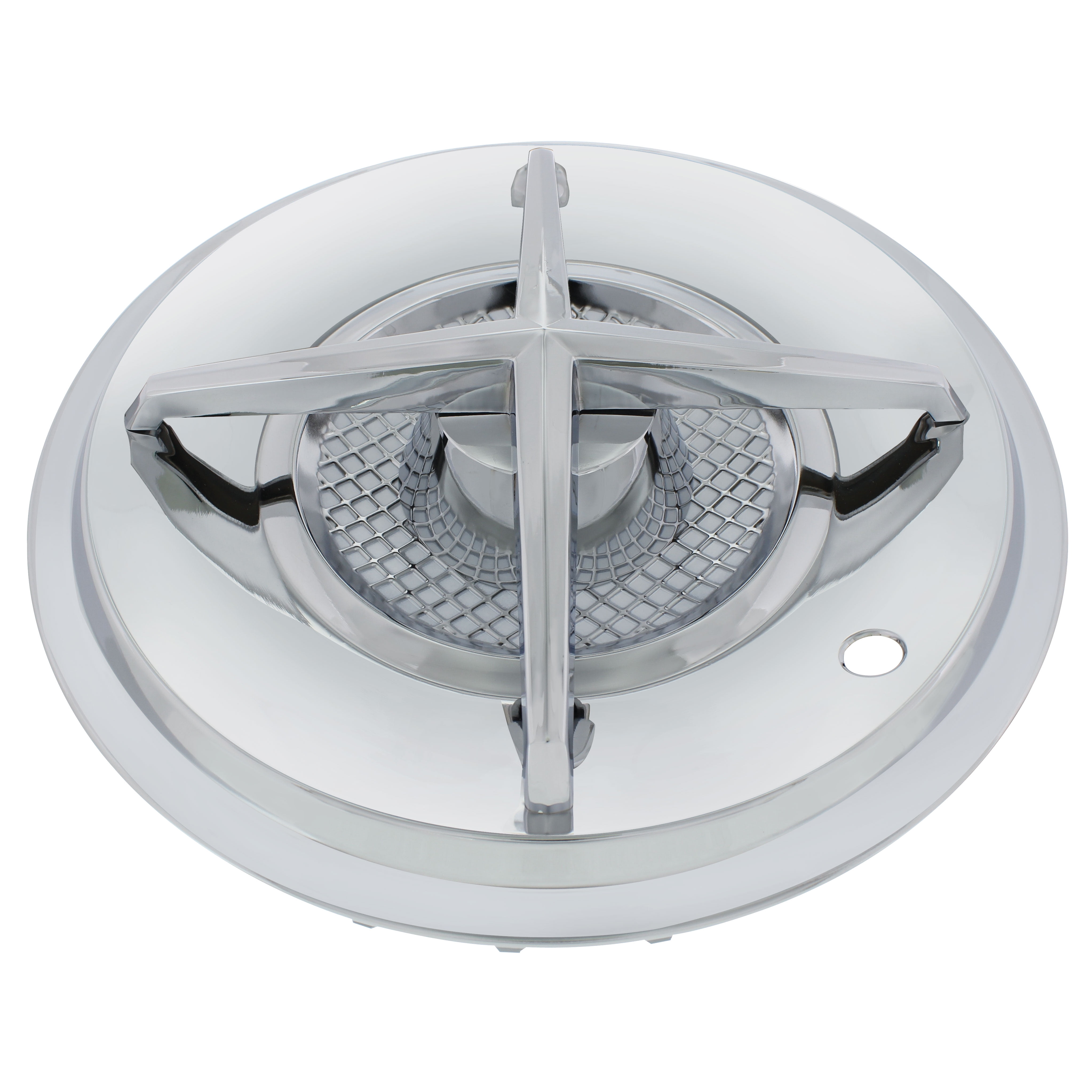 United Pacific C5036 15 inch Chrome Cross Bar Hub Cap - Wheel Covers ...