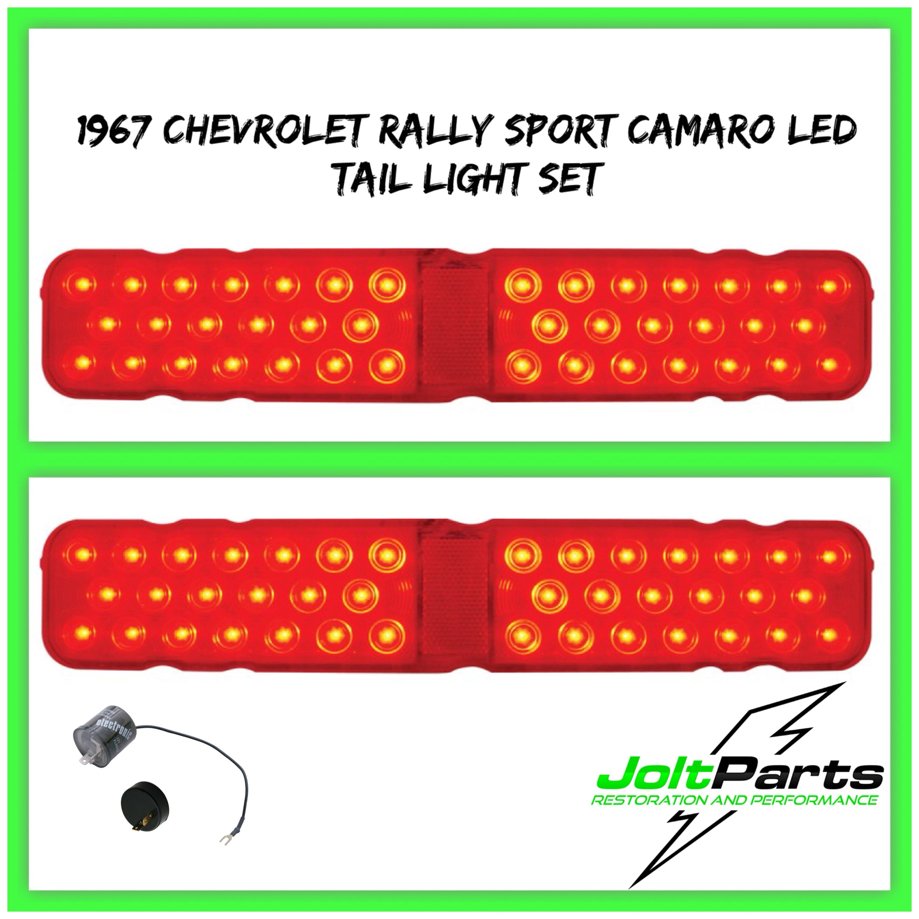 United Pacific CTL6703LED-Set 1967 Chevy Camaro Rally Sport LED Tail ...