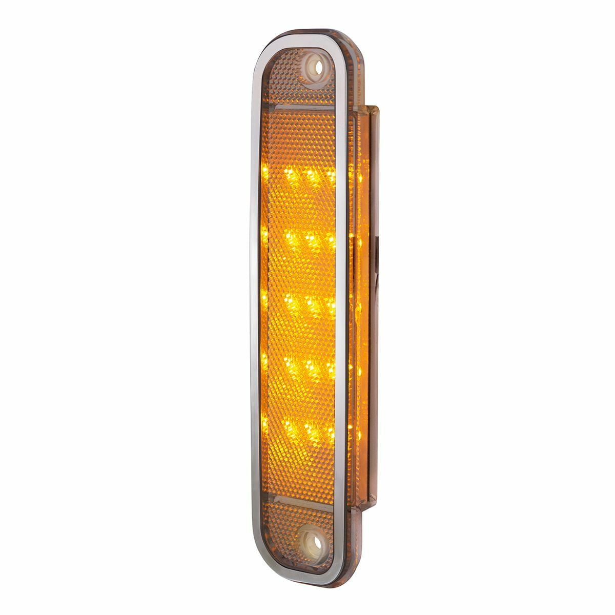 United Pacific Clear Amber Front LED Side Marker Light 1973-1980 Chevy ...