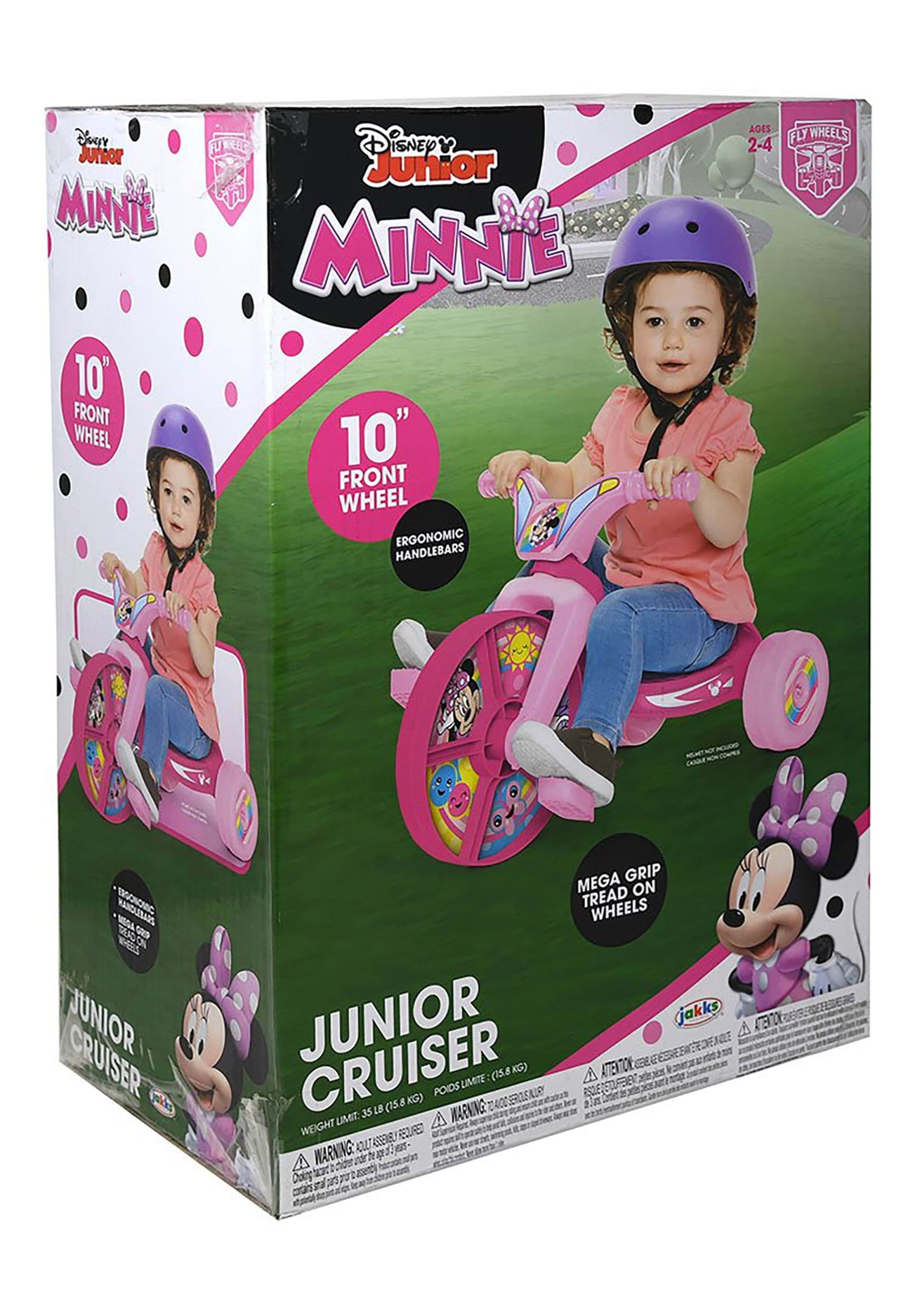 "Disney Minnie Mouse 10"" Big Wheel Junior Cruiser Tricycle for ...