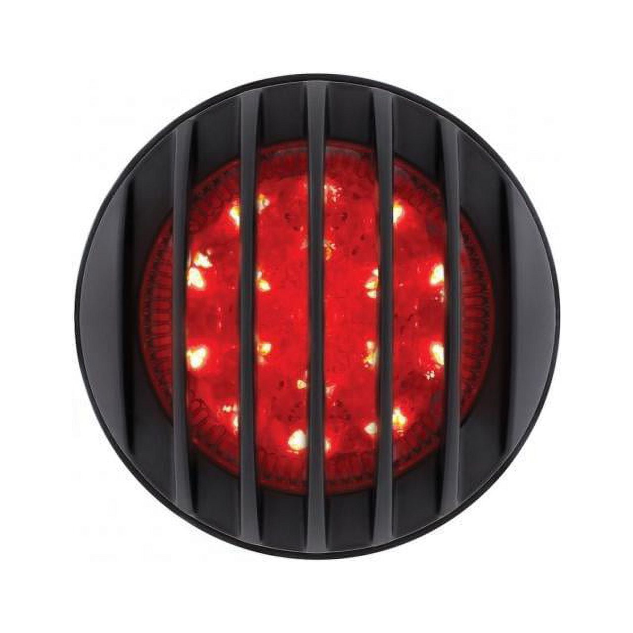 United Pacific LED Tail Light Assembly with Black Grill Tail Light ...